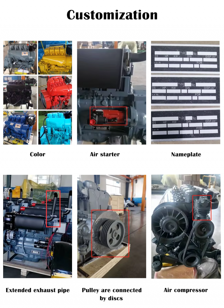 Deutz engine BF6L913C air cooled diesel engine